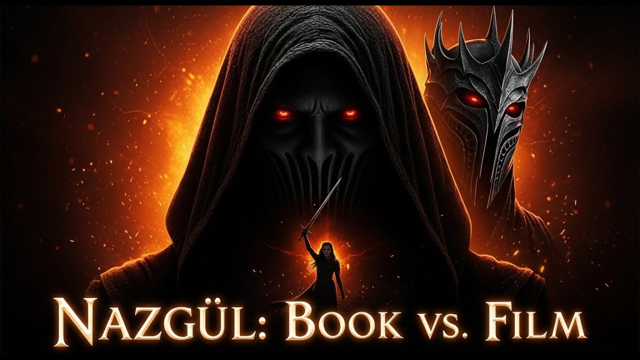The Nazgûl Tolkien’s Ringwraiths vs. Peter Jackson’s Cinematic Terrors ...