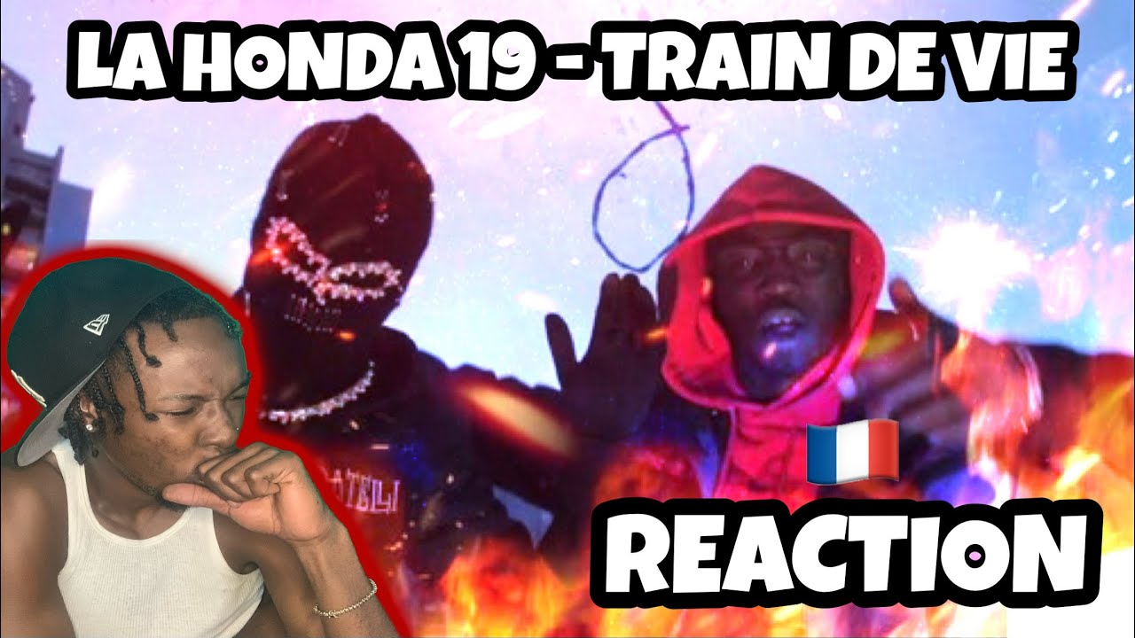 AMERICAN REACTS TO FRENCH DRILL RAP! La Honda 19 - Train de Vie W ...