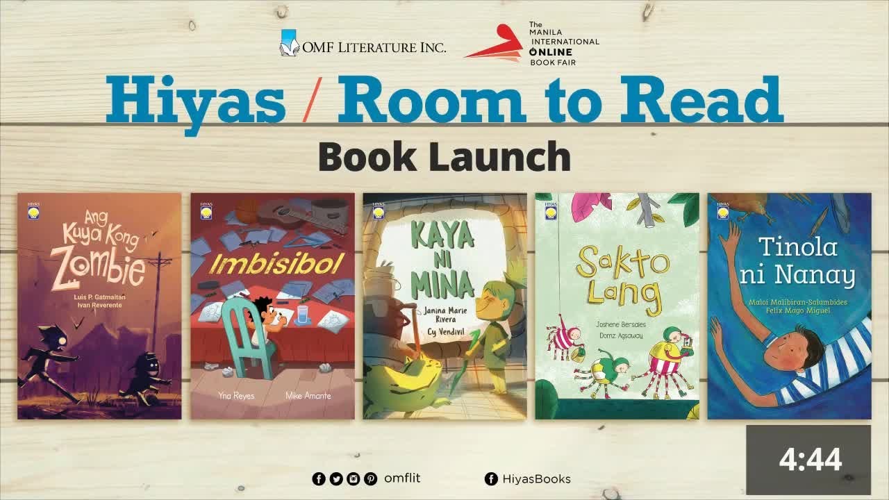 Hiyas - Room to Read Book Launch by OMF Literature, Inc. - YouTube