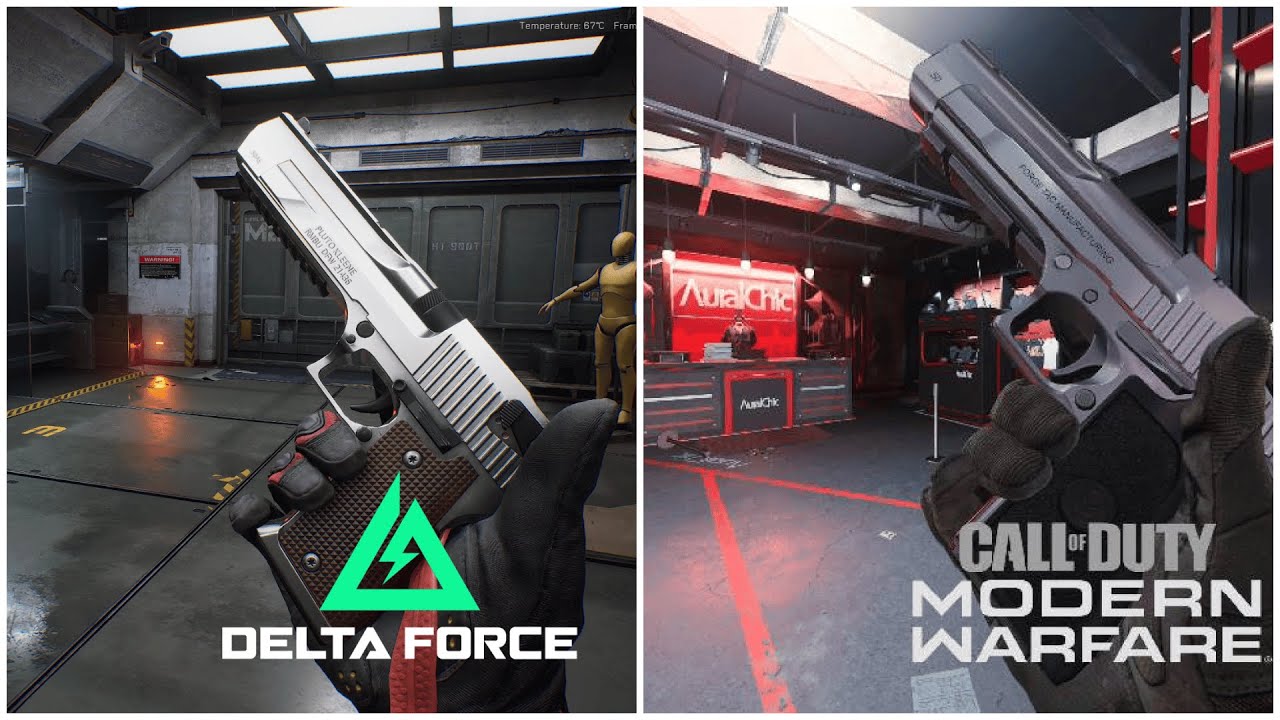 DESERT EAGLE HANDUN| DELTA FORCE VS MODERN WARFARE 2019| 4K UHD - YouTube