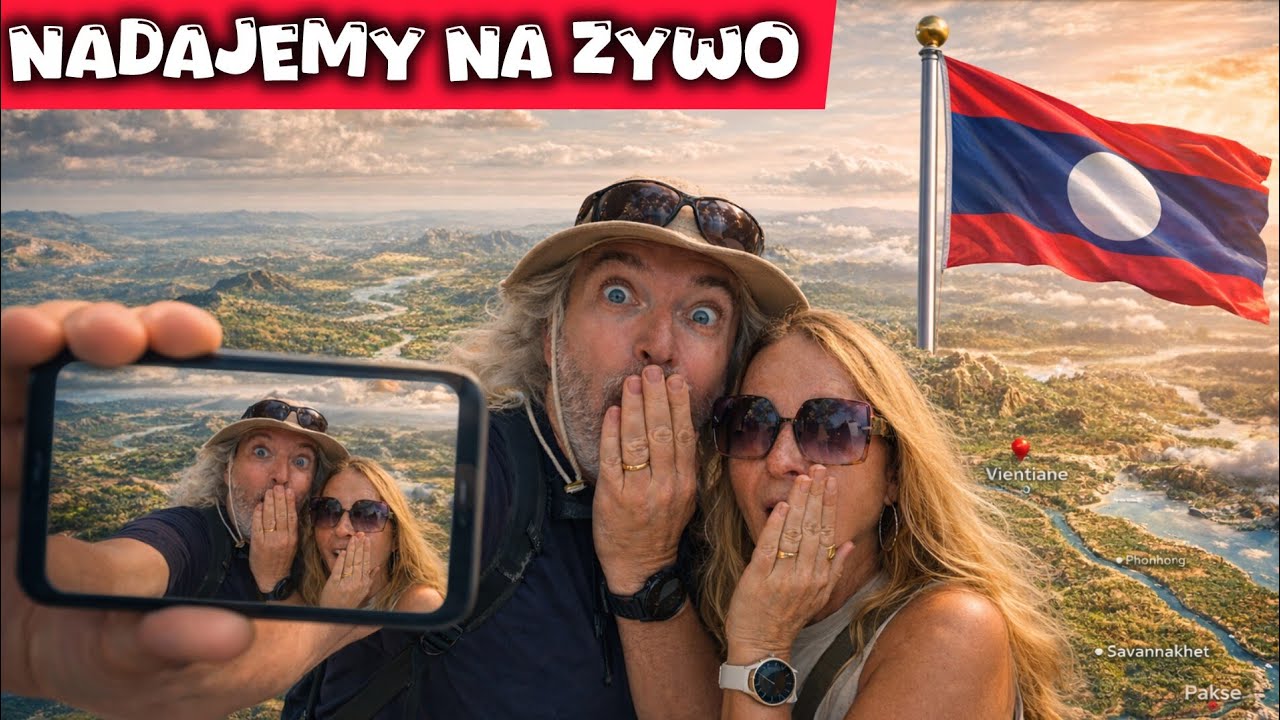 Płyniemy Mekongiem - Zobacz życie na łodzi LAOS BUDZI POLSKĘ 🇱🇦 IRL NA ...