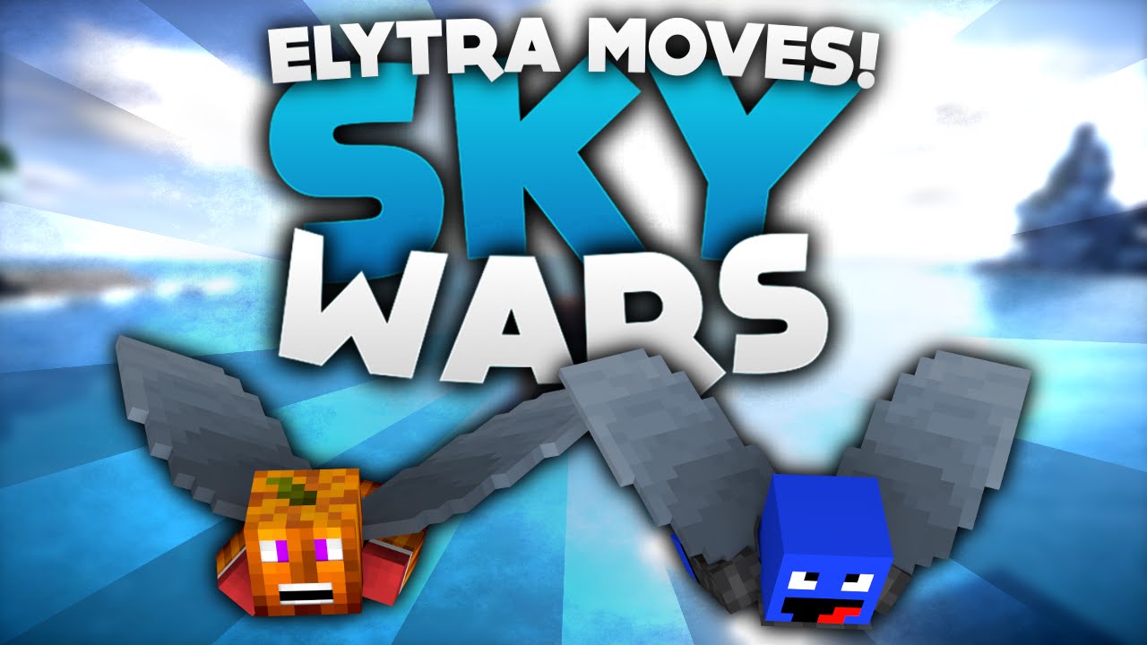 ELYTRA MOVES! - Minecraft Sky Wars! | DieBuddiesZocken - YouTube