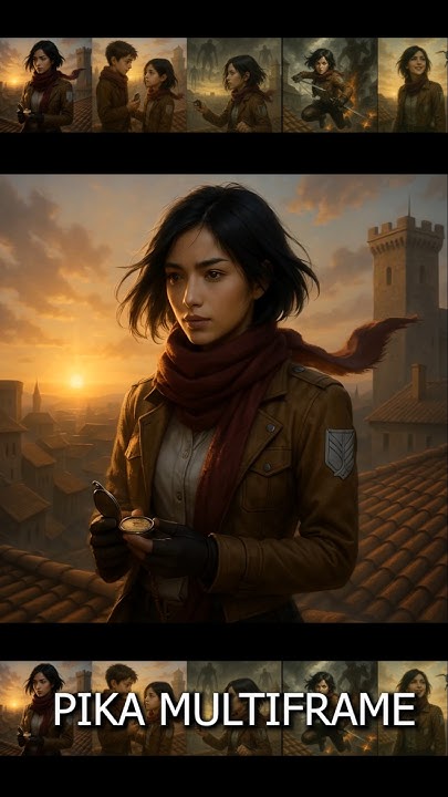 Pika MultiFrame brings anime scenes to life! #shorts - YouTube