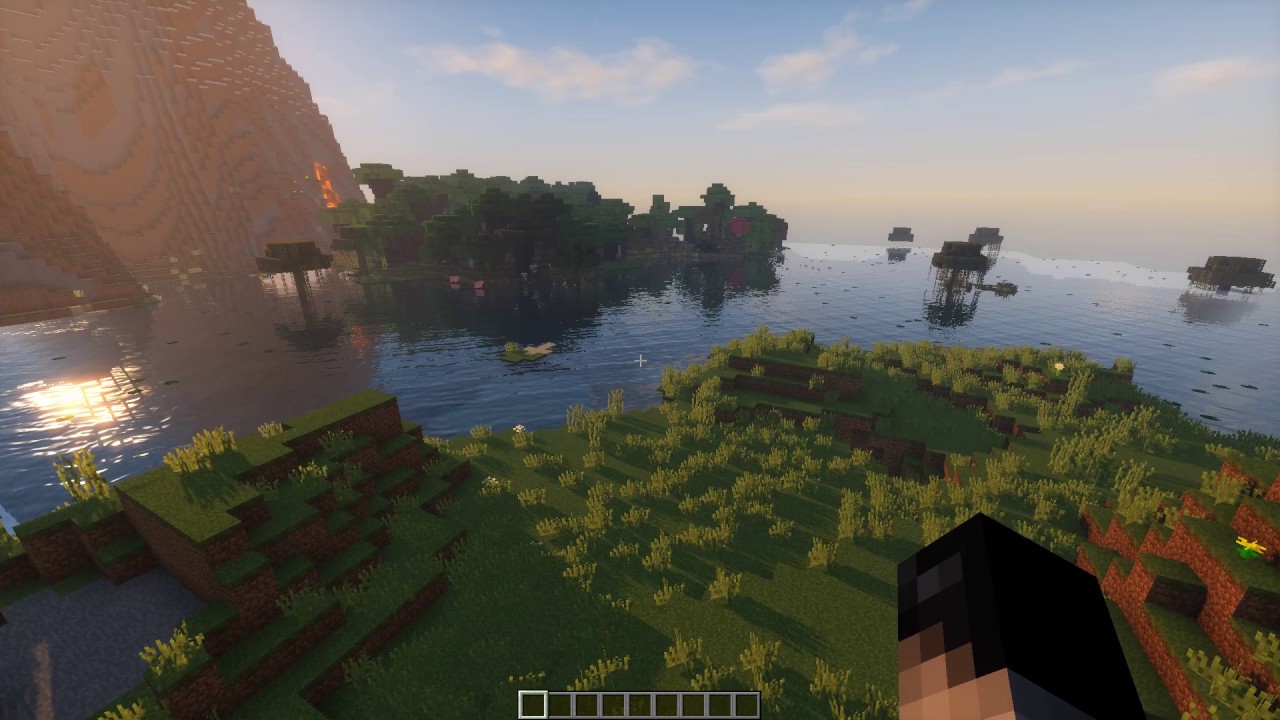 Minecraft using ShadersMod and Kuda Shaders - YouTube