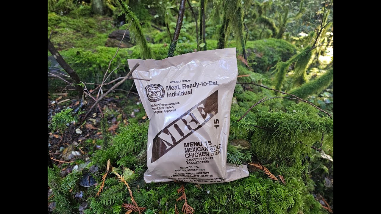 2018 USA MRE Mexican Style Chicken Stew - YouTube