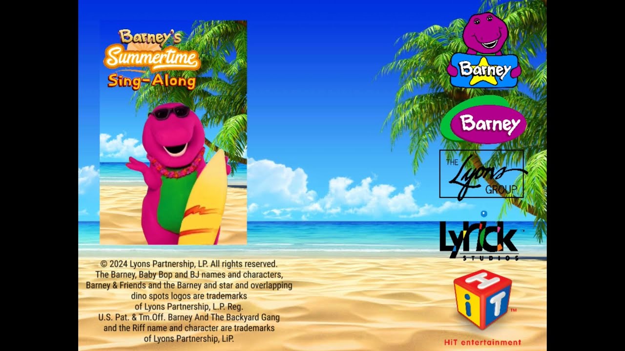 Barney's Summertime Sing-Along (All 3 Trailers) - YouTube