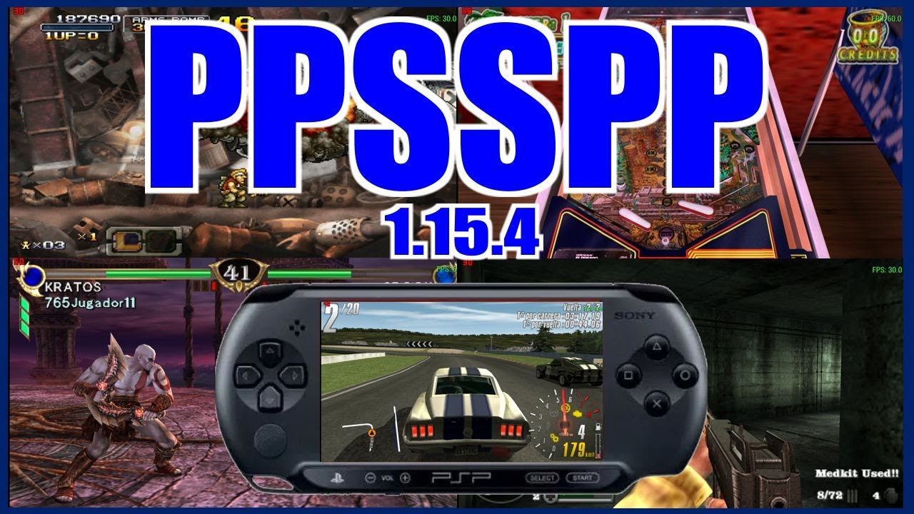 PPSSPP 1.15.4 - PSP EMULATOR TEST - YouTube