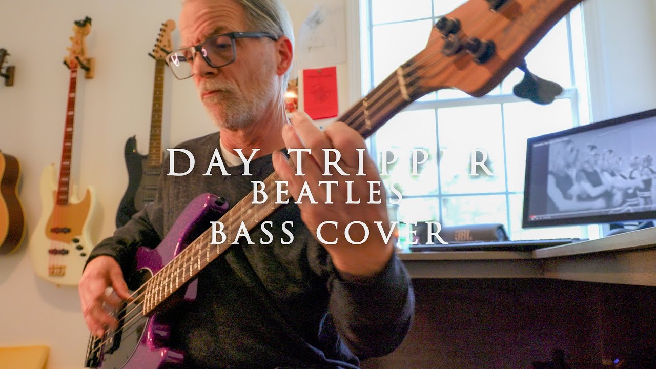 Day Tripper Beatles Bass Cover - YouTube