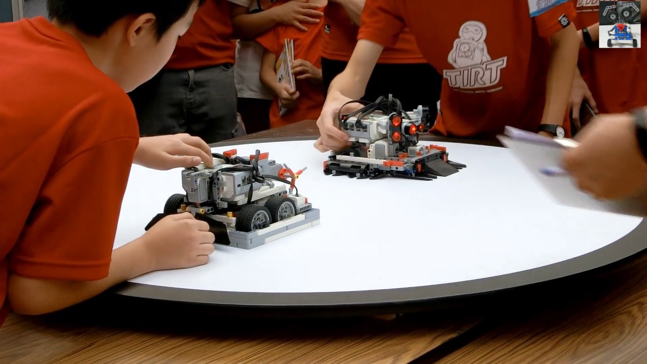 2018 LEGO EV3 Sumo match 樂高相樸比賽 TAIWAN TAOYUAN AI - YouTube