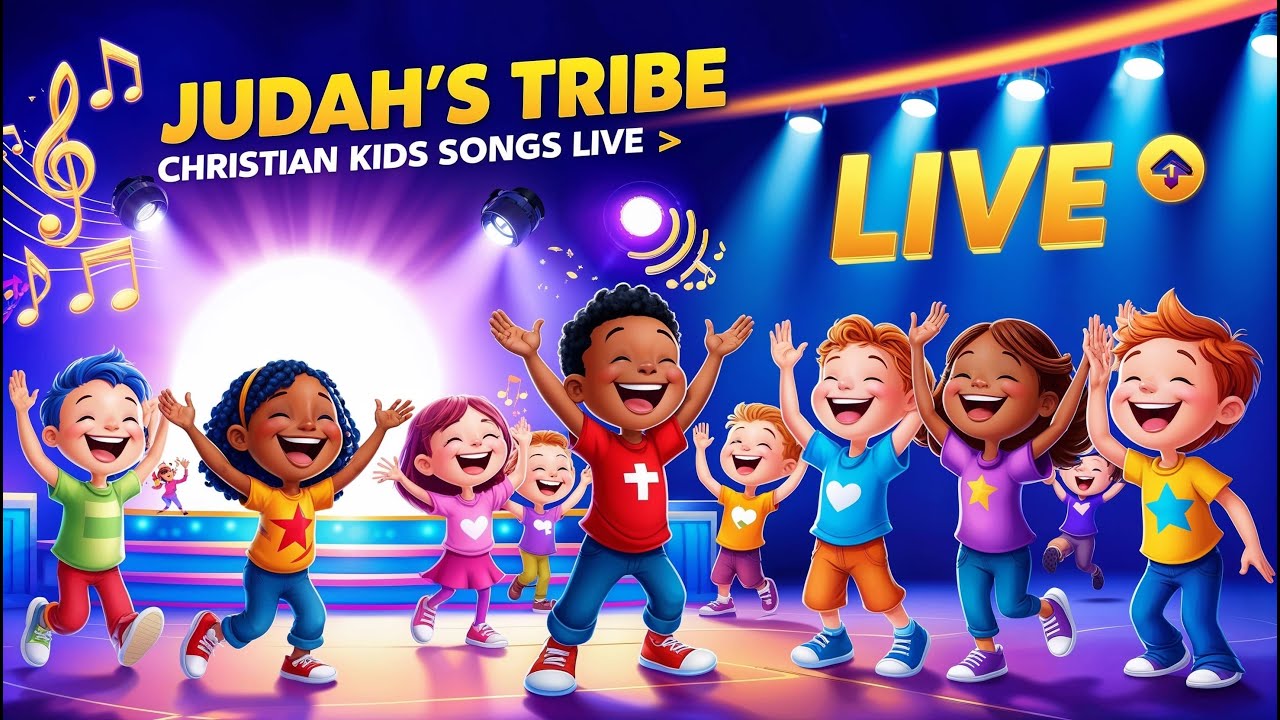 Judahs Tribe Chrsitian Kids songs LIVE🔴 - YouTube