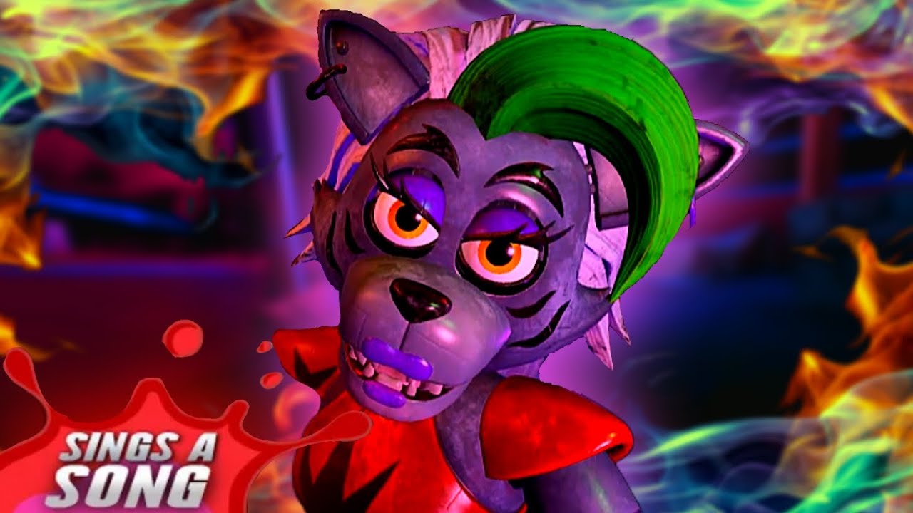 Roxanne Wolf sings a song (security breach RUIN edit) Misfit - YouTube