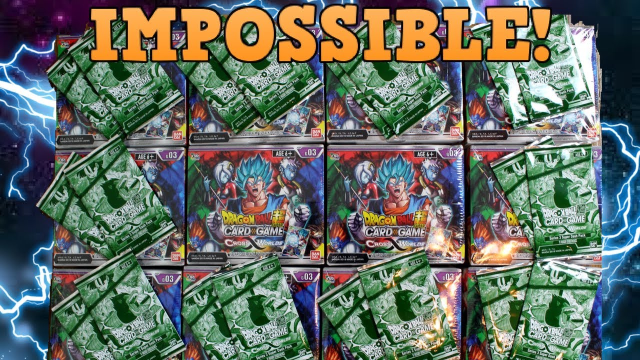 LITERALLY! Best DBS Box Ever! Cross World Box Opening - YouTube