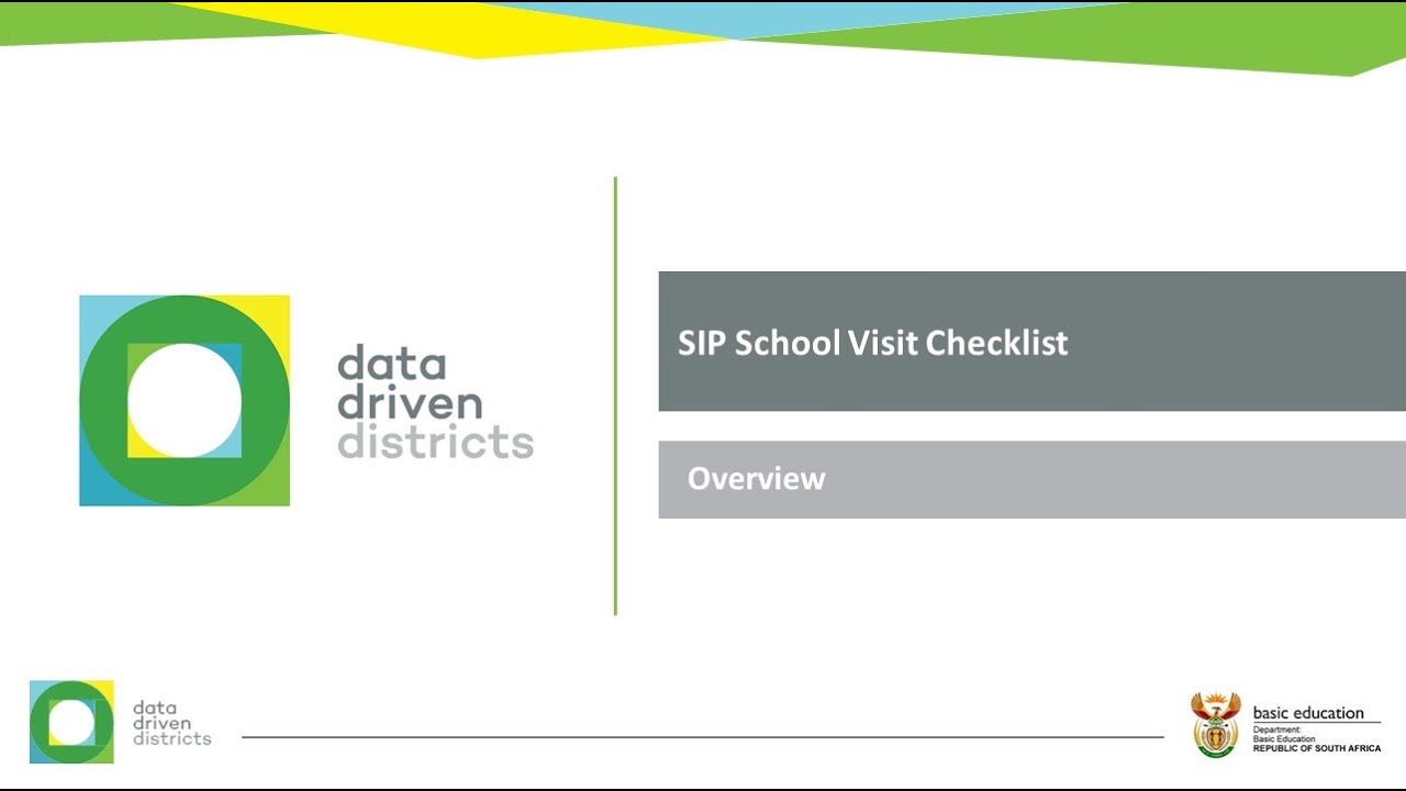 SIP School Visit Checklist - YouTube