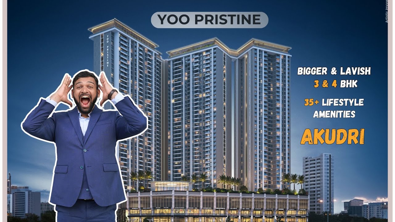 Yoo Pristine Akurdi | 3 BHK Sample Flat Tour | 35+ Premium Amenities | Luxury Living in West ...
