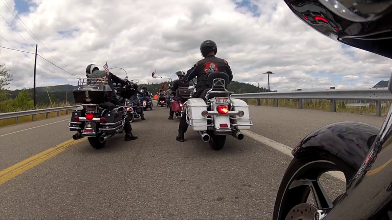 Weekday Wolf Pack 400th Motorcycle Ride - YouTube