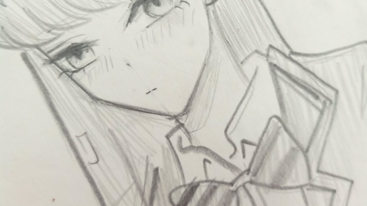 how to draw komi || Art Today || easy tutorial for beginners || # ...