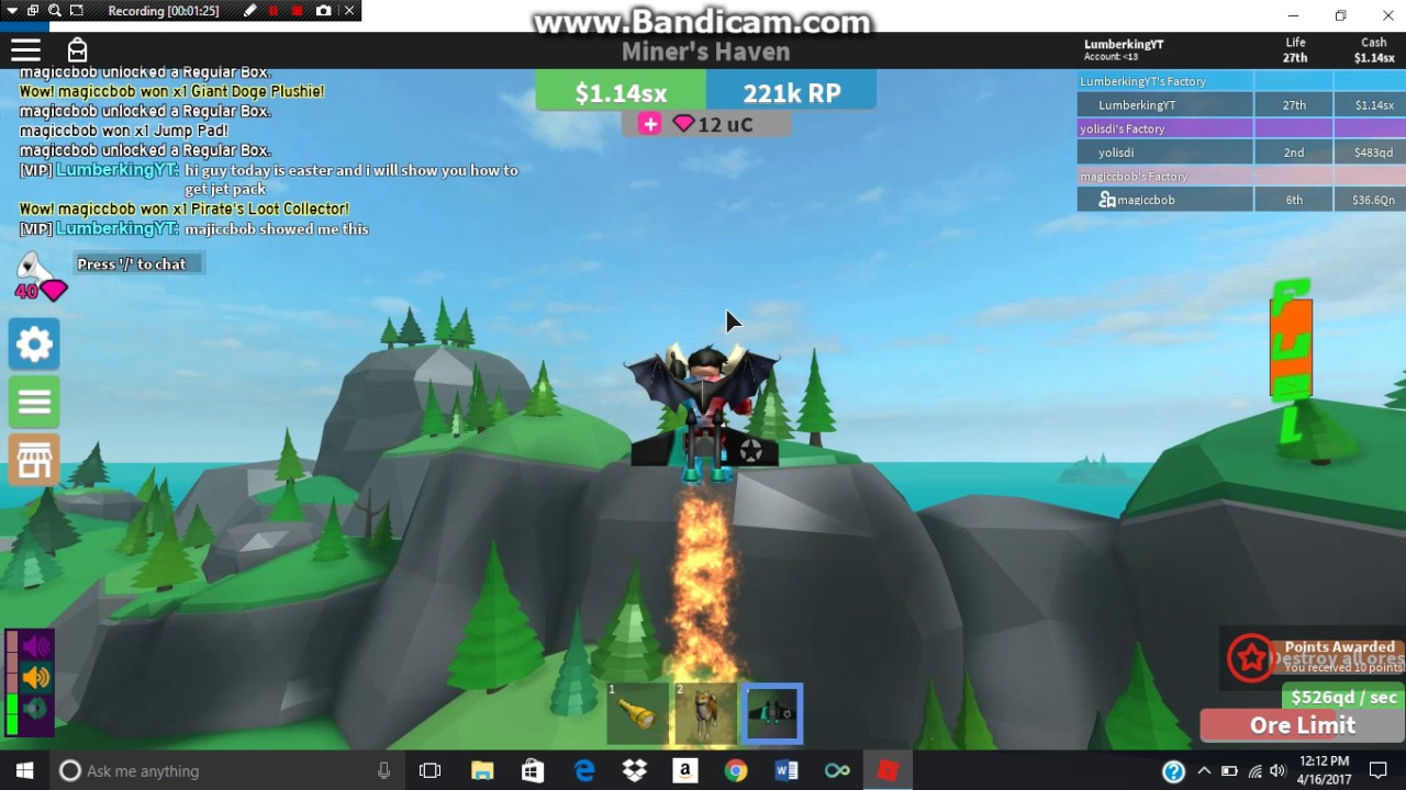 how to get the jetpack in miners haven!!!!!! 2017 - YouTube