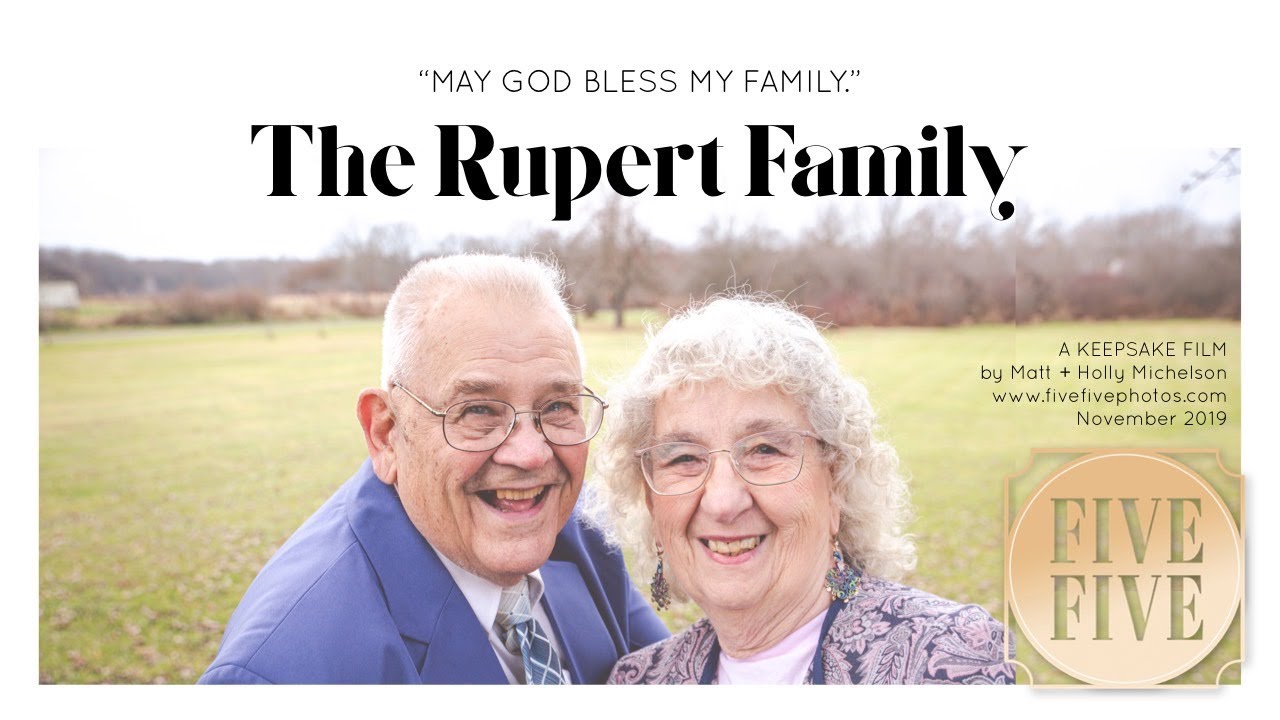 The Rupert Family | A Five Five Keepsake Film - YouTube