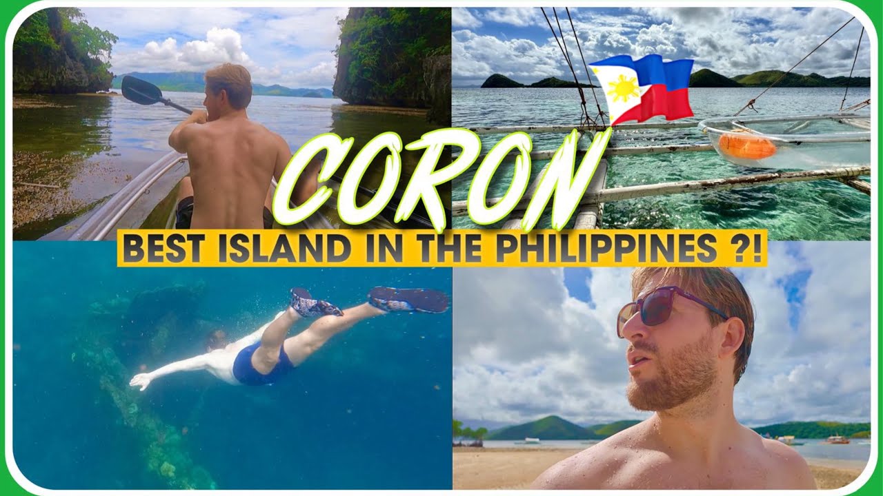 Exploring UNBELIEVABLE CORON Philippines 🇵🇭 Diving To A WWII SHIPWRECK ...