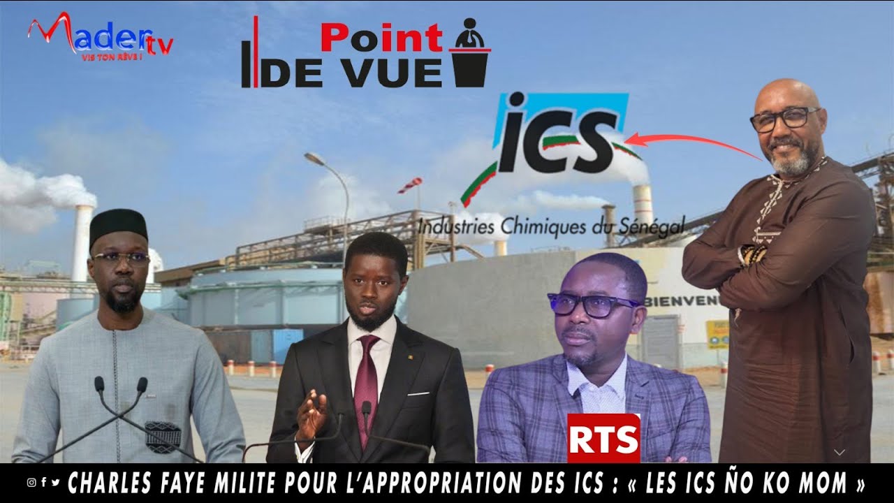 🛑POINT DE VUE,Charles FAYE milite pour l’appropriation des ICS : « LES ...