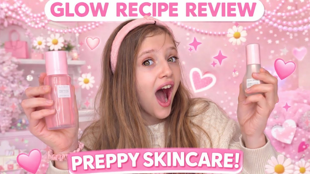 GLOW RECIPE REVIEW! *Very preppy* - YouTube