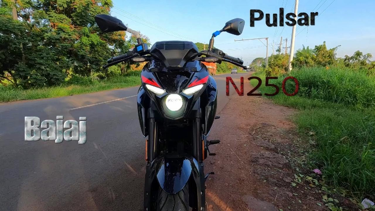 Bajaj Pulsar N250 Look and performance telugu video Please watching ...