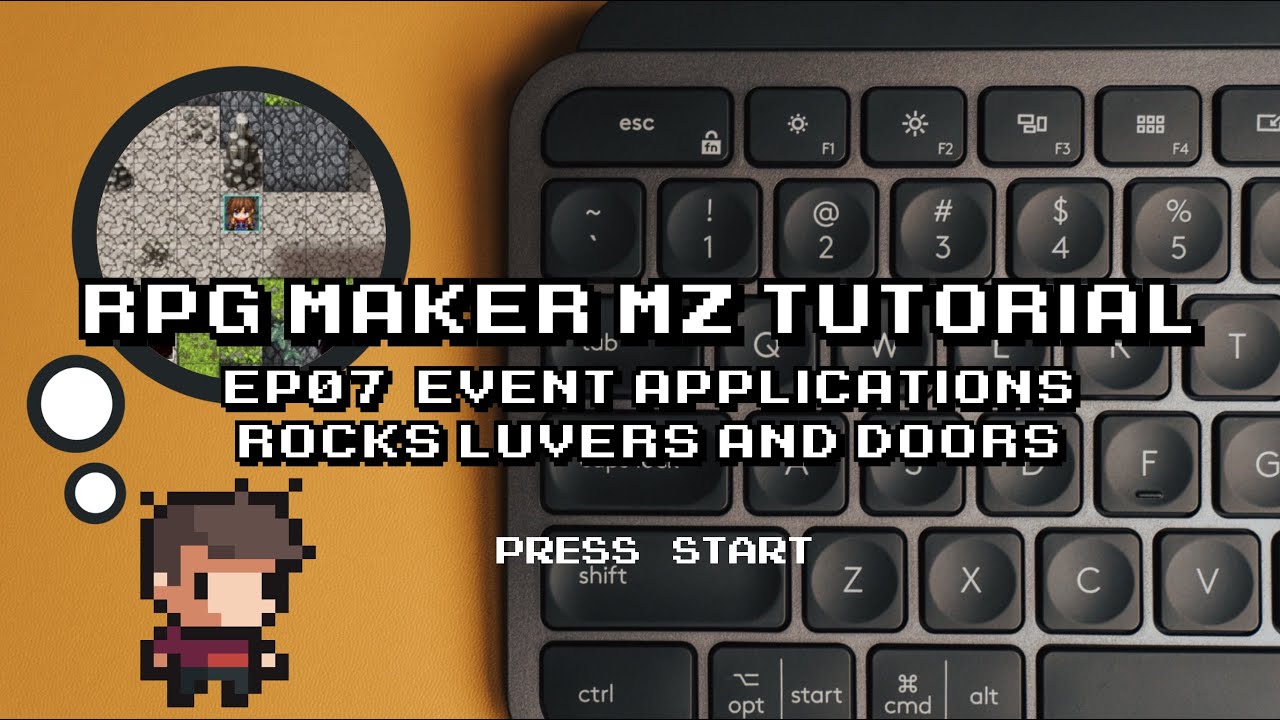 Event Applications Rocks, Levers & Doors | RPG Maker MZ | Tutorial ...