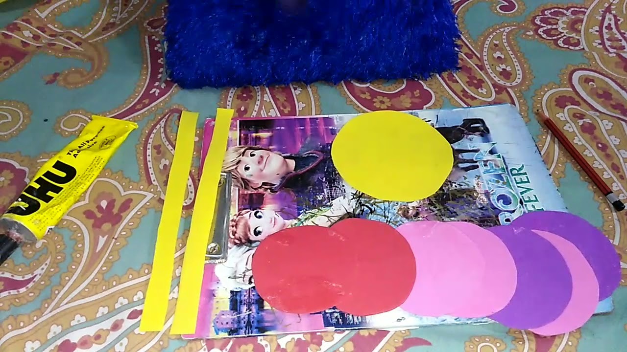 how do you make fomic sheet basket || zara's art work - YouTube