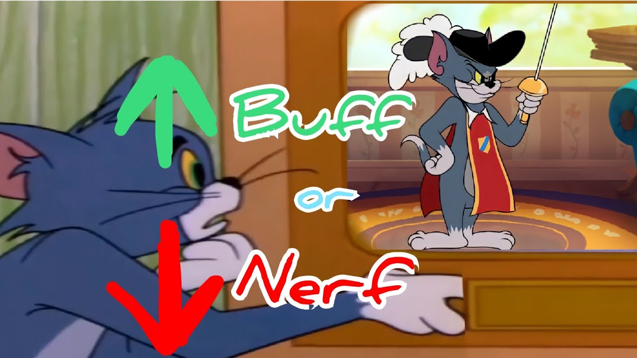 Tom and Jerry Chase:test server Buff or Nerf swordsman Tom - YouTube