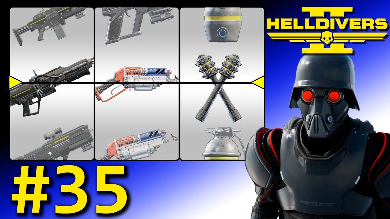 Fire And Lightning - Helldivers 2 Loadout Roulette E35 - YouTube