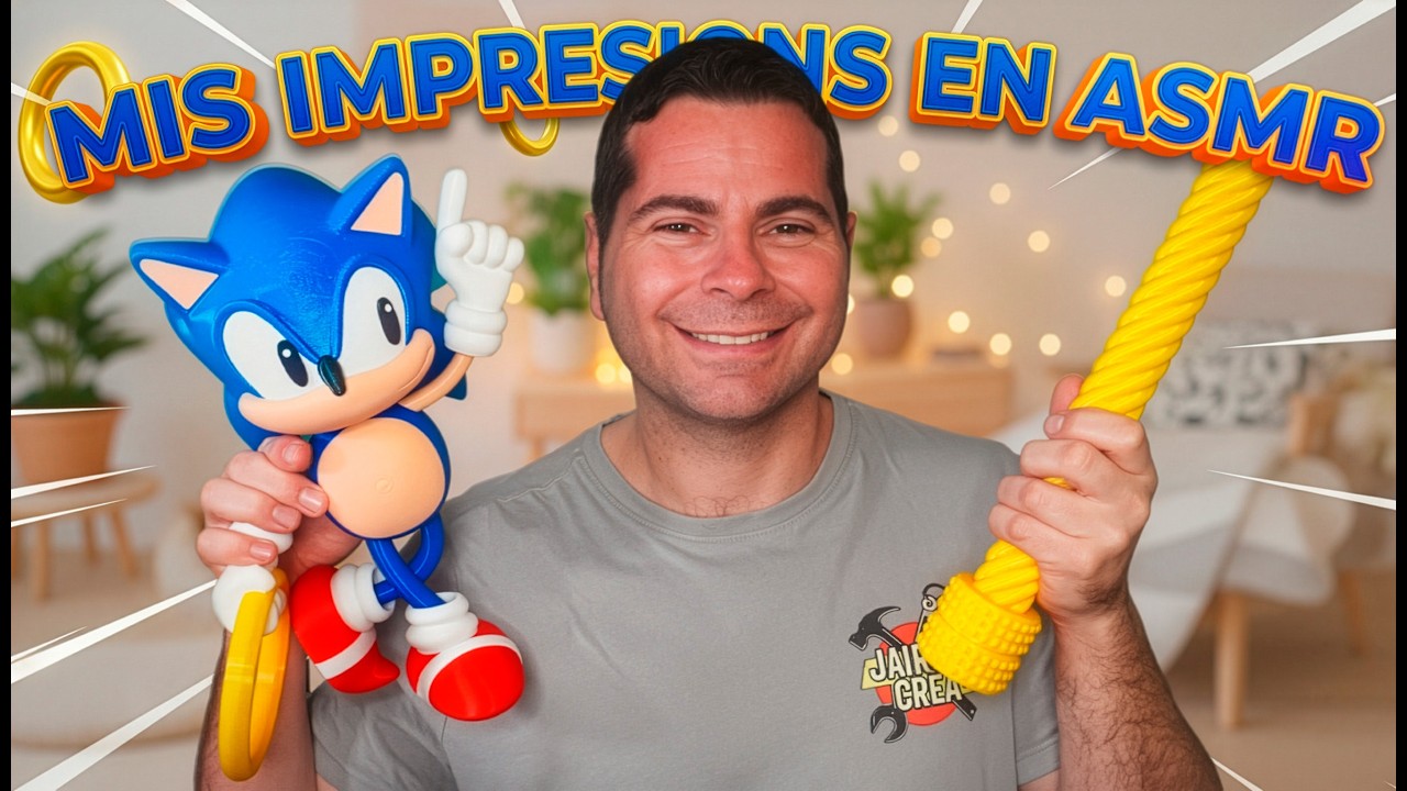 Mis creaciones impresas en 3D | charla tranquila mostrando mis figuras ...