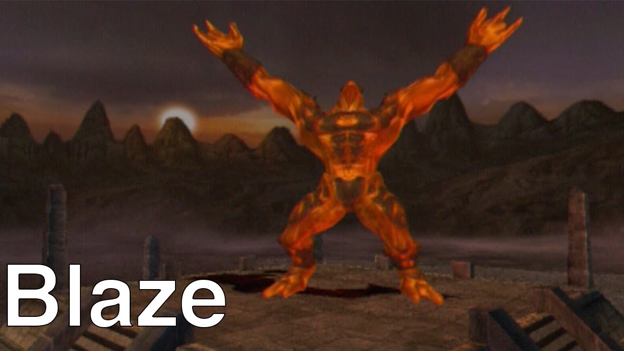 Mortal Kombat Armageddon (Boss Fight)- Blaze - YouTube