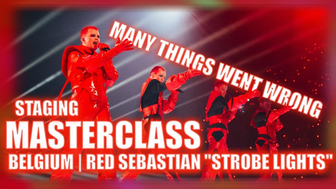 Staging Analysis of "Strobe Lights" by Red Sebastian | Eurovision ...