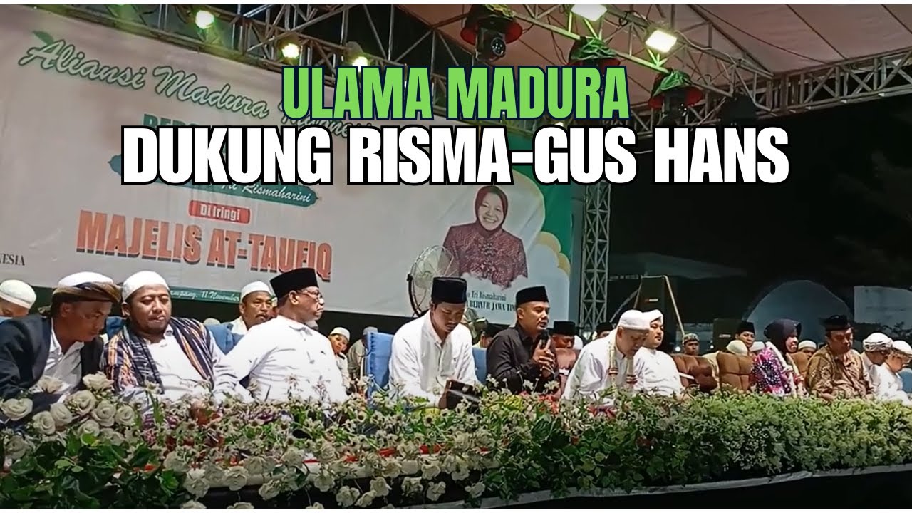 ULAMA MADURA DUKUNG RISMA-GUS HANS! OPTIMIS MENANG!!! - YouTube