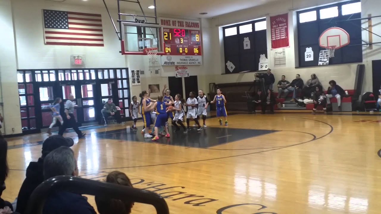 St Teresa v.St Clare 5th grade girls basketball p2 - YouTube