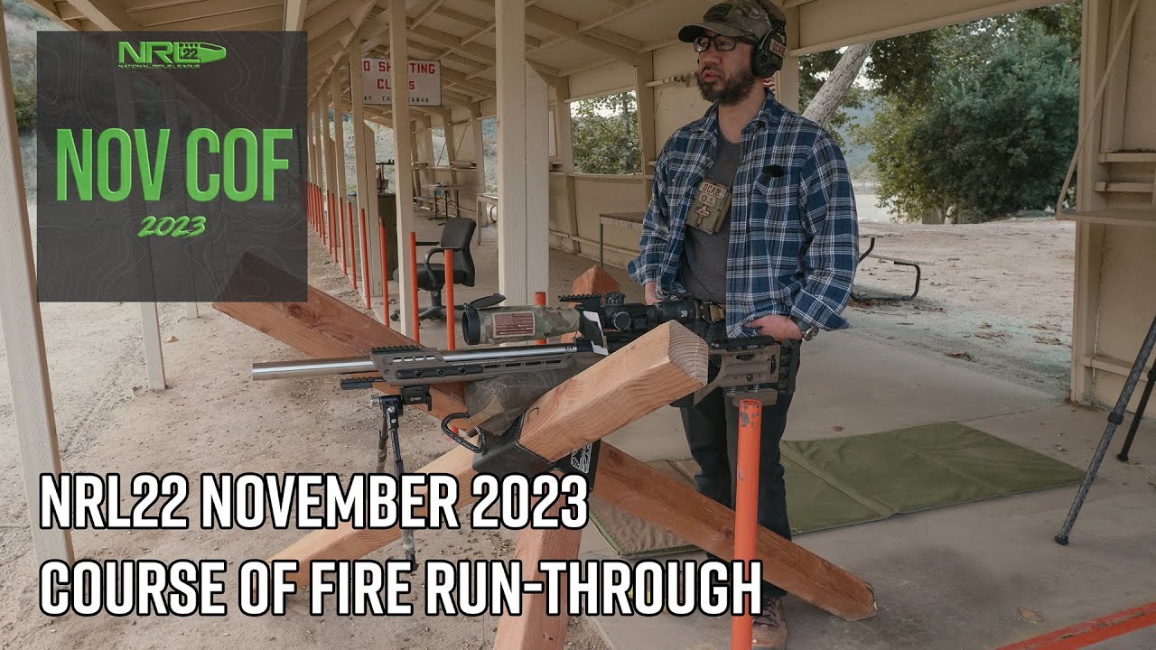 Range VLOG #241 - November 2023 NRL22 Course of Fire Match Director Run ...