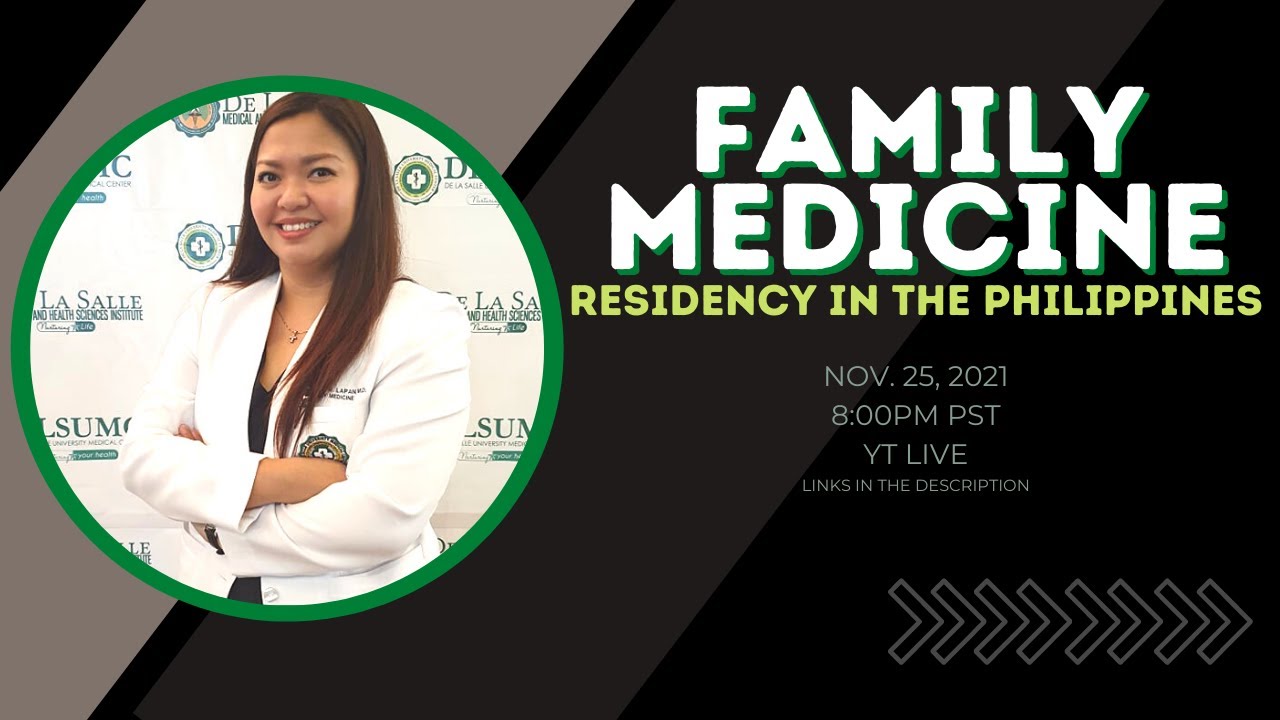 Life as an FAMILY MEDICINE RESIDENT in the Philippines - YouTube