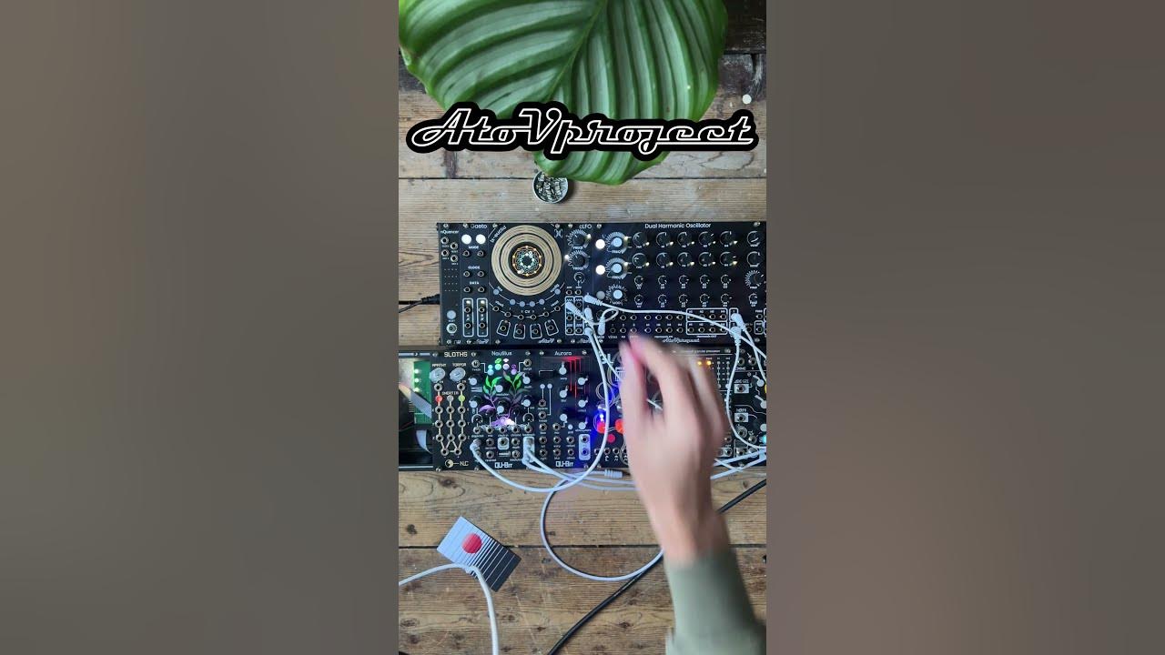 Wild Ring Modulated Drones: Dual Harmonic Oscillator x cLFO Patch | AtoVproject - YouTube