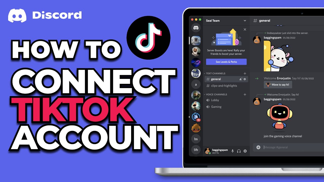How To Connect Your Discord And TikTok Account - YouTube