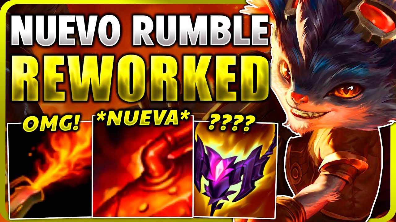 😨¡EL *NUEVO REWORK* de RUMBLE HACE que te *ONE SHOTEE* PULSANDO 1 SOLA ...