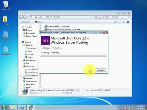 Wasta - Shop Management - Requirements 04 Install Net Core 2.1 - YouTube