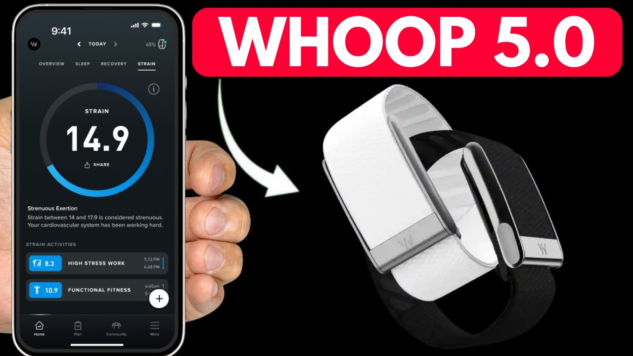 Whoop 5.0 Review: Why This Fitness Tracker is The Best - YouTube