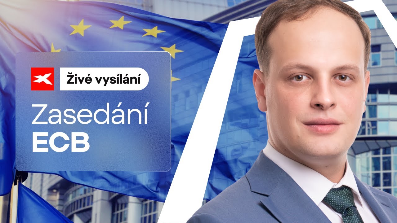 Živý komentář XTB: Zasedání ECB - YouTube