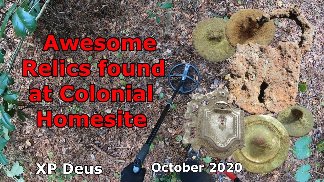Awesome Relics found at colonial Home site - YouTube