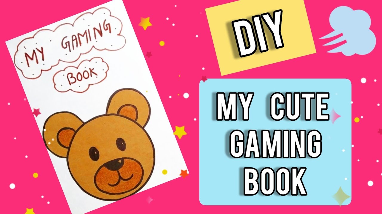 Easy paper gaming book😍/diy cute paper gaming book idea/funny and easy ...