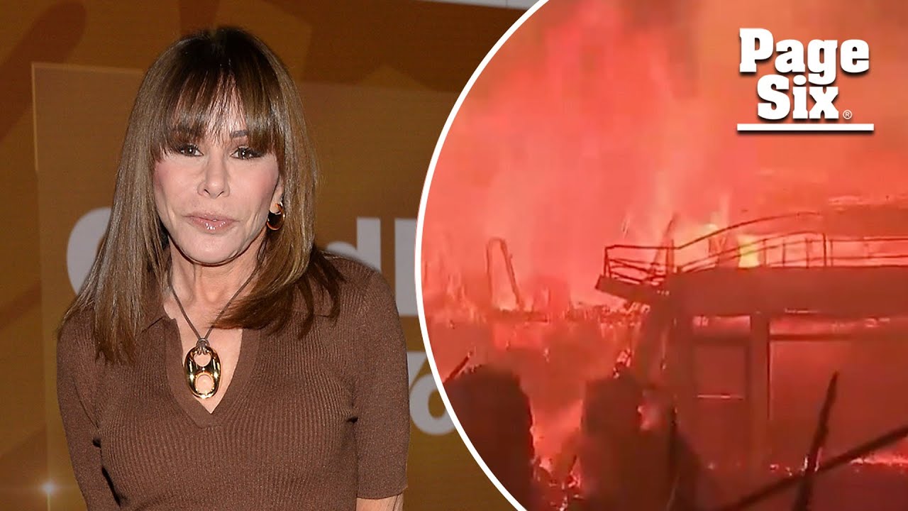 Melissa Rivers saved late mom Joan’s Emmy before Palisades Fire destroyed home - YouTube