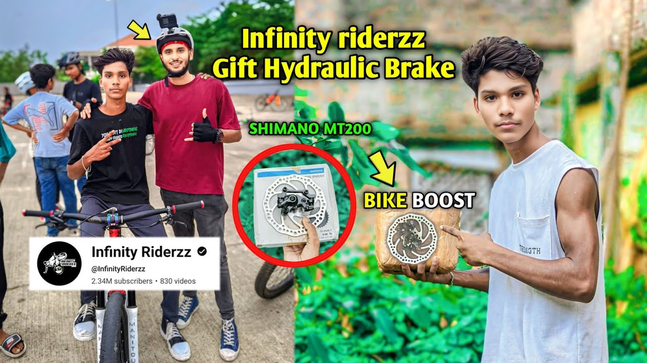 Infinity Riderzz 😍 || Gift box - Bike Boost 😱🔥 - YouTube