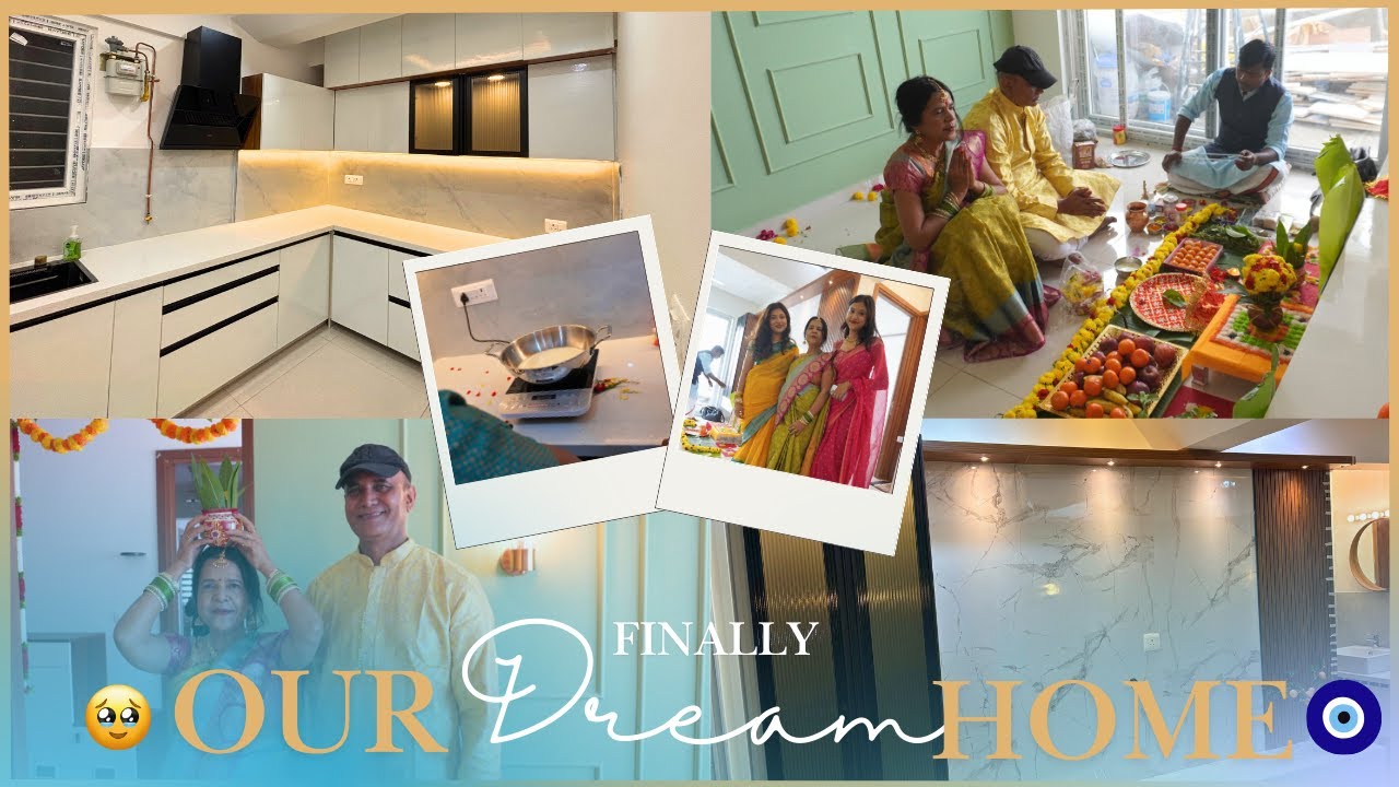 Our Dream home is finally ready || Housewarming & more!! - YouTube