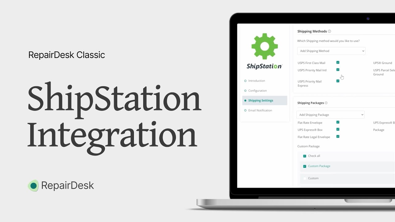 ShipStation Integration Tutorial – RepairDesk Classic - YouTube