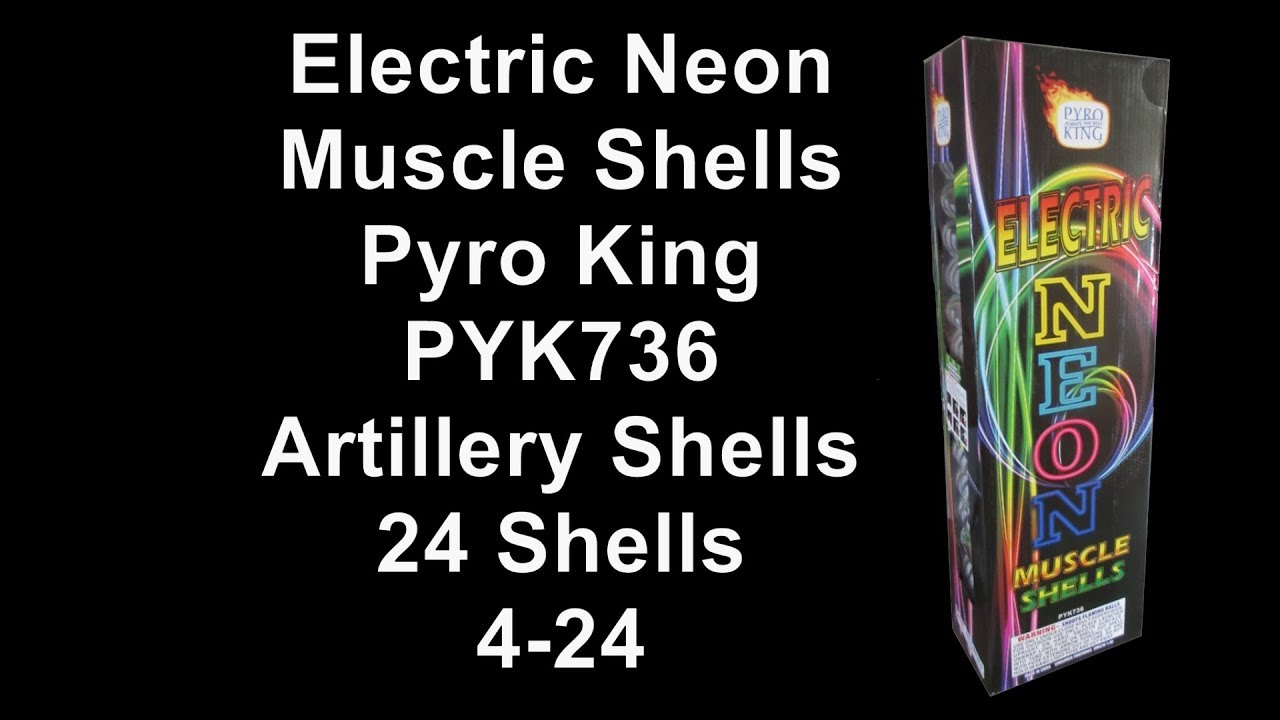 Electric Neon Muscle Shells, PYK736 - YouTube
